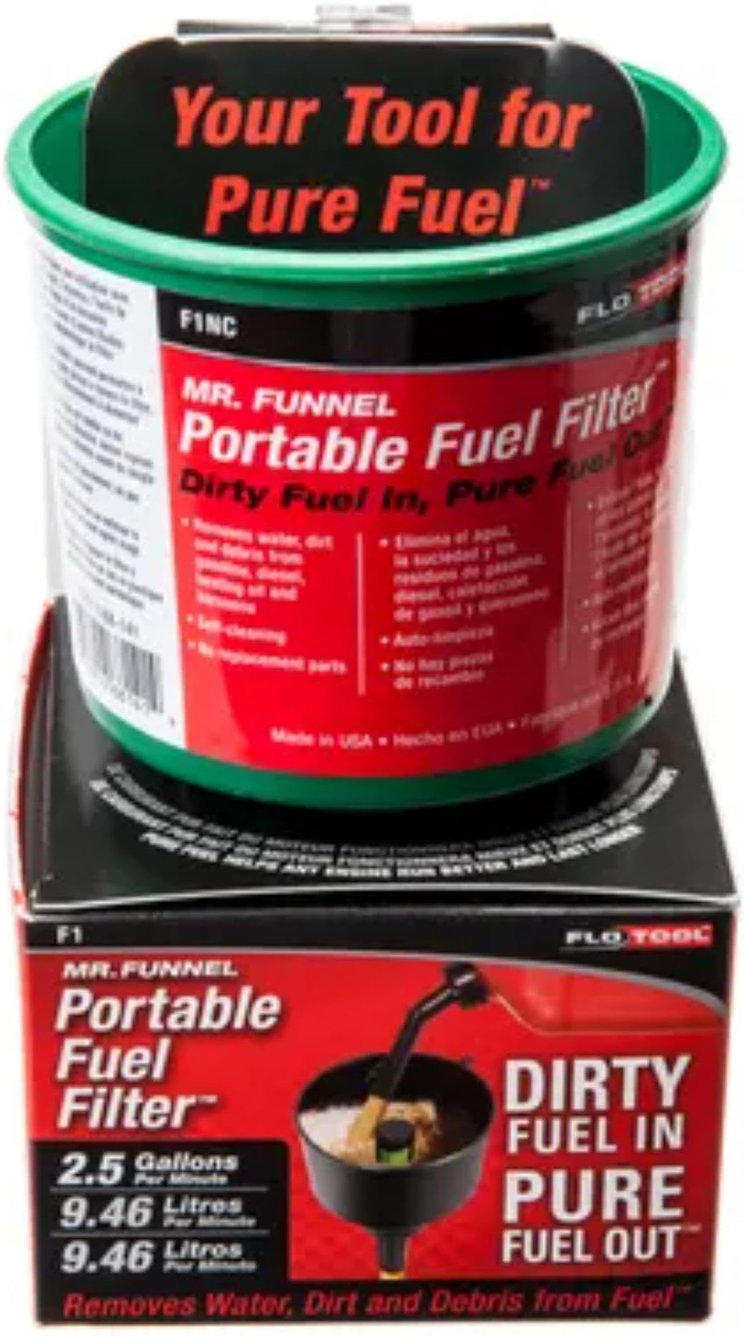 Amazon.com: Mr. Funnel AF8CPOLY Fuel Filter : Everything Else