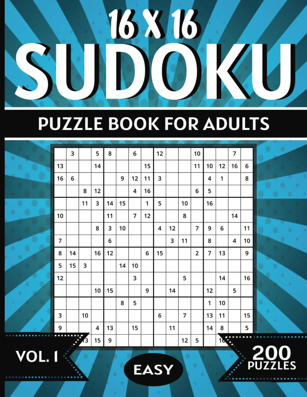 16 Number Sudoku Puzzles