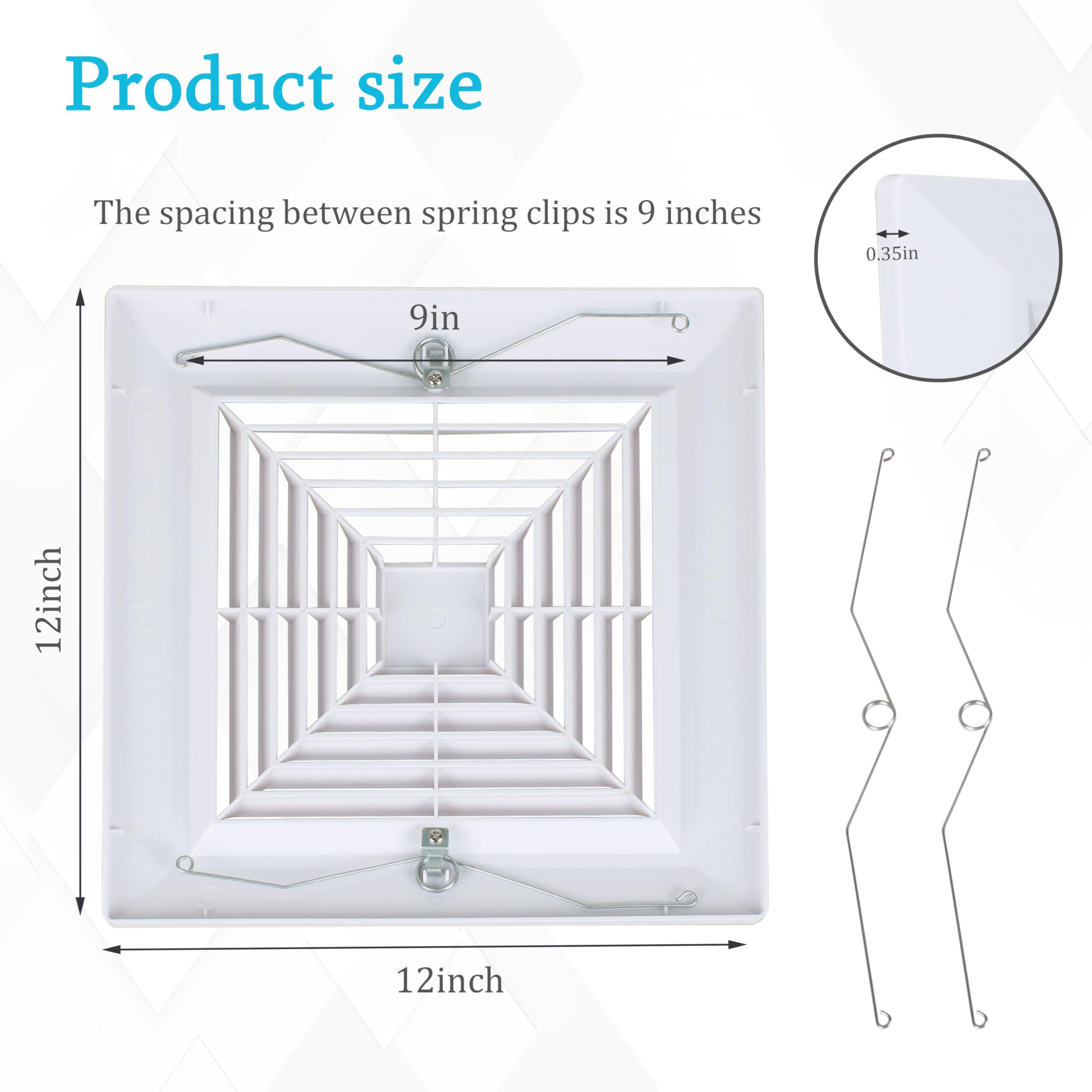 Square Exhaust Fan Covers How To Install A Bathroom Exhaust Fan
