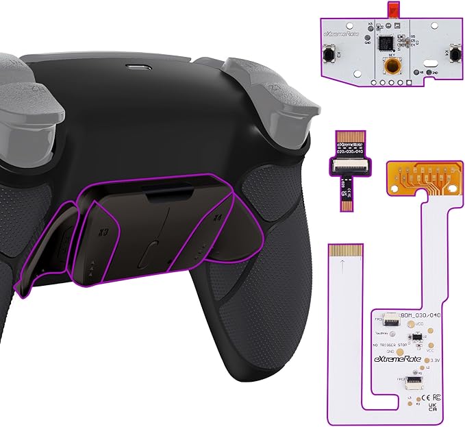 eXtremeRate Metal RISE4 V3 Remap Kit for PS5 Controller BDM-030 040 050 ...