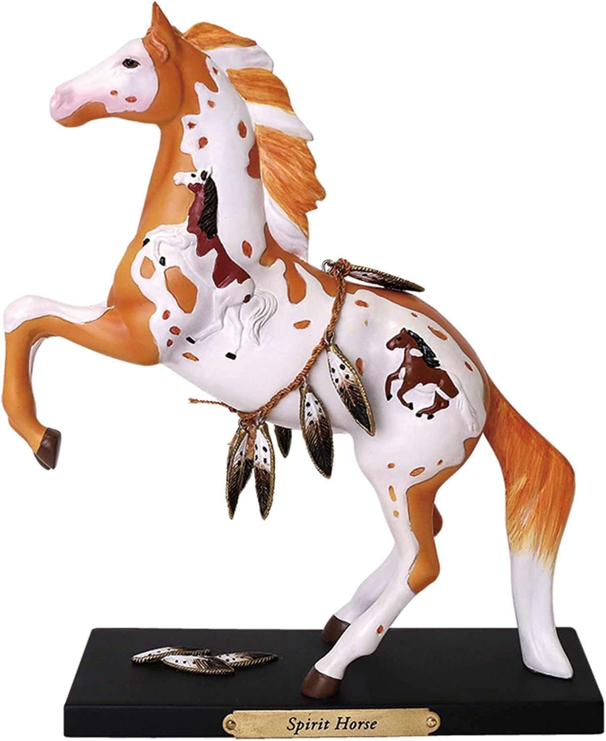 Amazon.com: Enesco Trail of Painted Ponies Spirit Horse Stone Resin ...