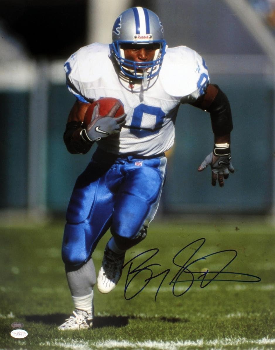 Barry Sanders Autographed Photo - 16x20 - JSA Certified - Autographed ...
