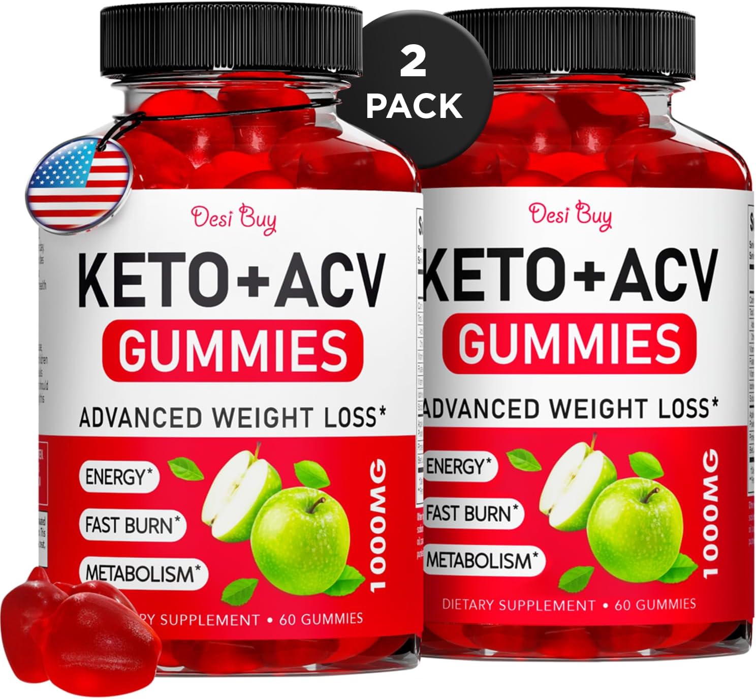 Amazon.com: ACV Gummies , with Apple Cider Supplements, Gluten-Free ...