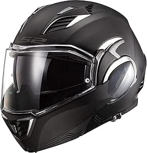 Amazon.com: LS2 Valiant II Helmet (Medium) (Matte Black) : Automotive