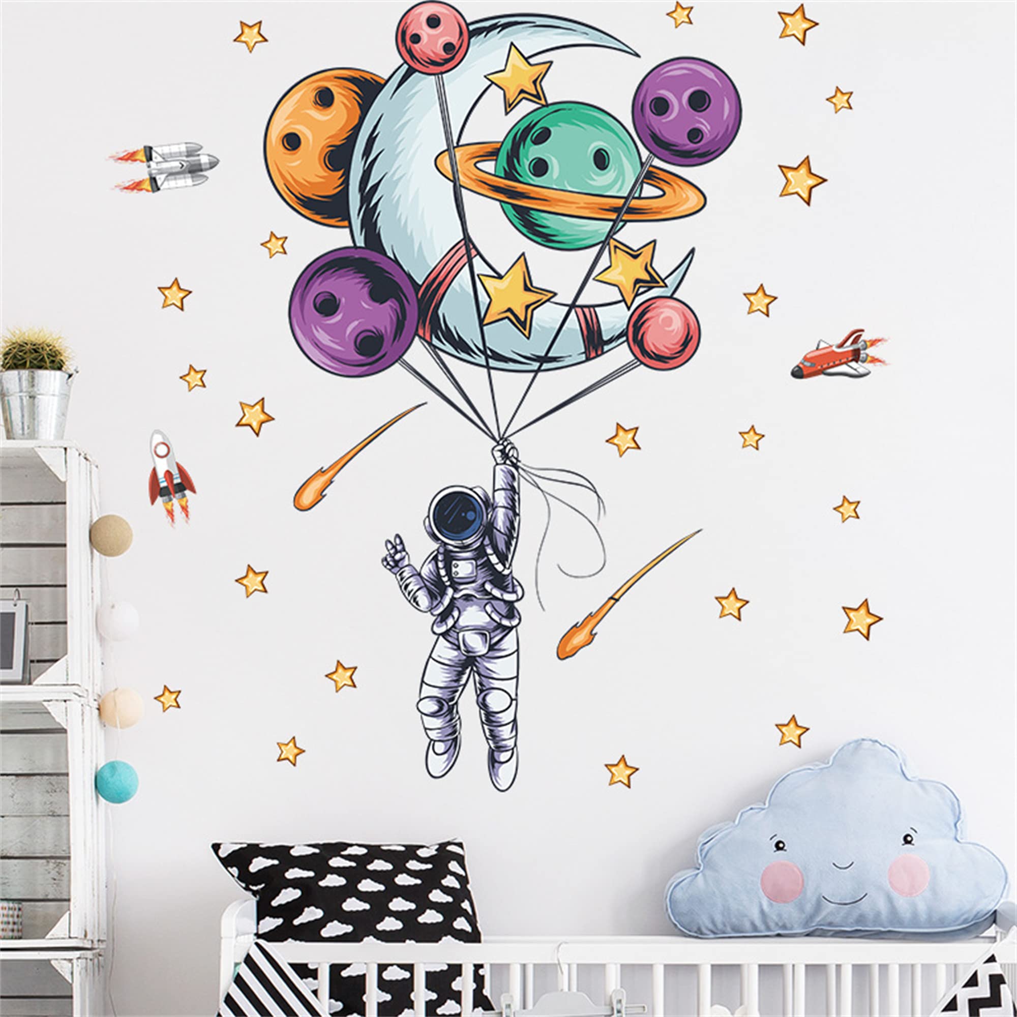 Astronaut Wall Stickers Large