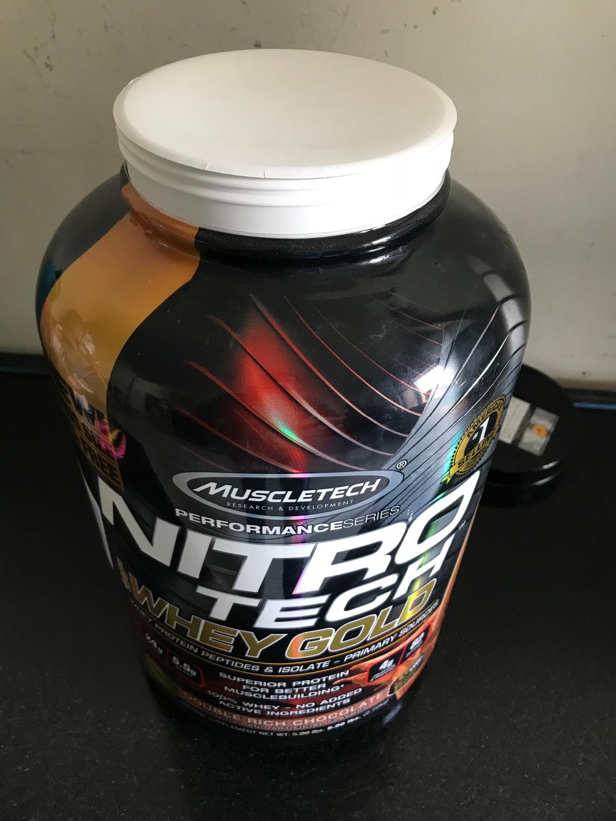 Muscletech Nitrotech 100% Whey Gold, 907g (2lbs), Cookies & Cream ...