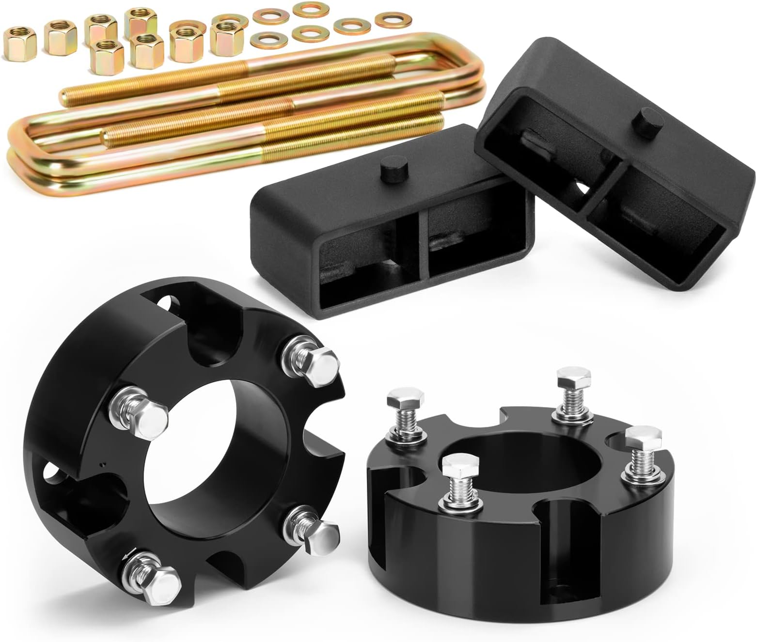 Amazon.com: Tundra 3" Front & 2" Rear Leveling lift kit, T6 Aircraft ...