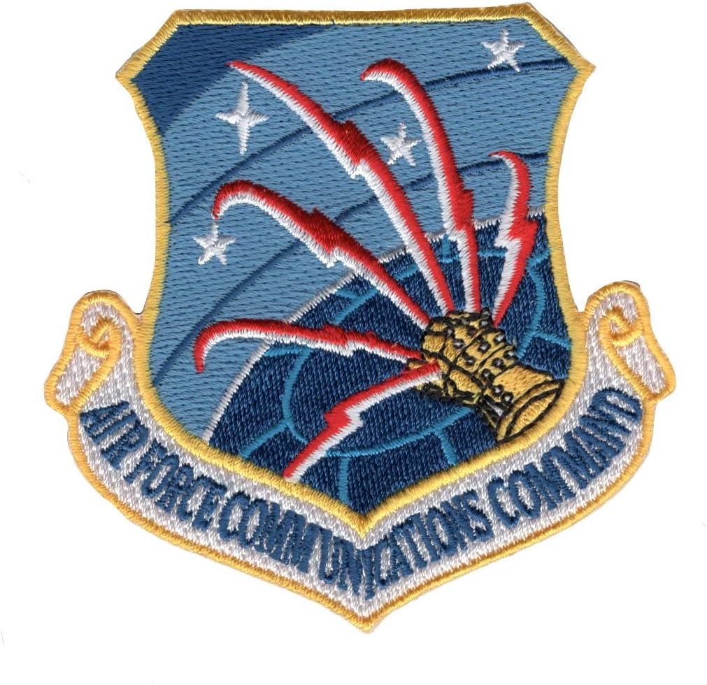 Amazon.com: US Air Force Communications Command Patch : Clothing, Shoes ...