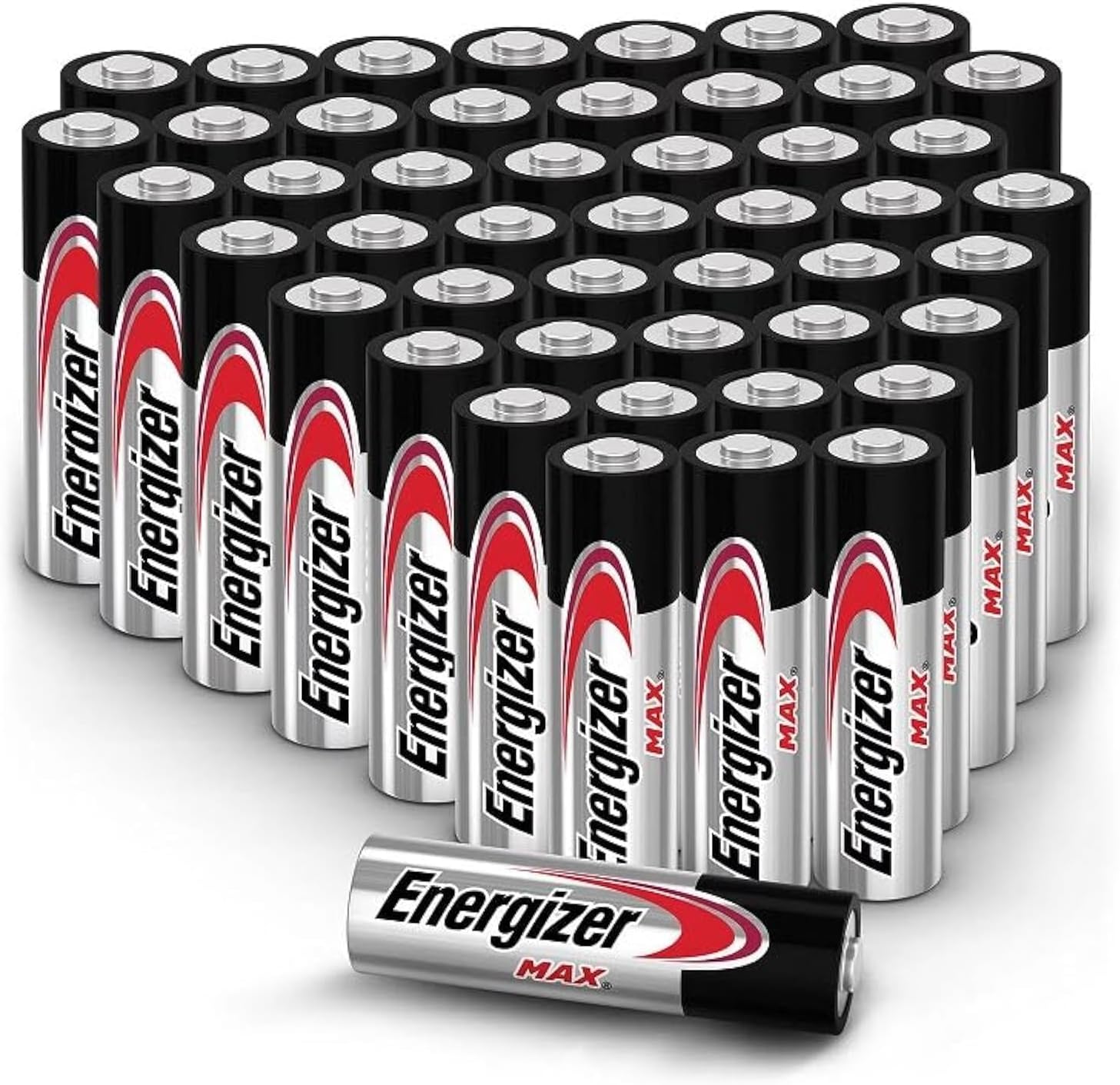 Amazon.com: Energizer AA Alkaline Batteries, Max, Long Lasting Double A ...