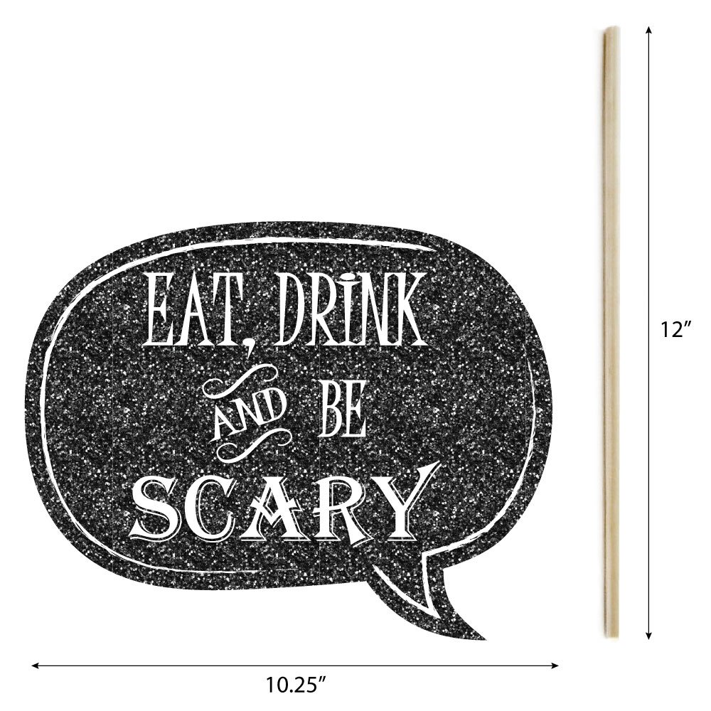 Big Dot of Happiness Spooktacular - Eat, Drink and Be Scary Halloween ...