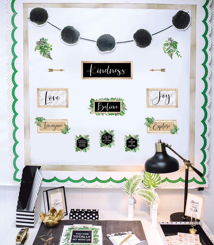 Schoolgirl Style Simply Boho Mini Bulletin Board Set—Inspirational ...