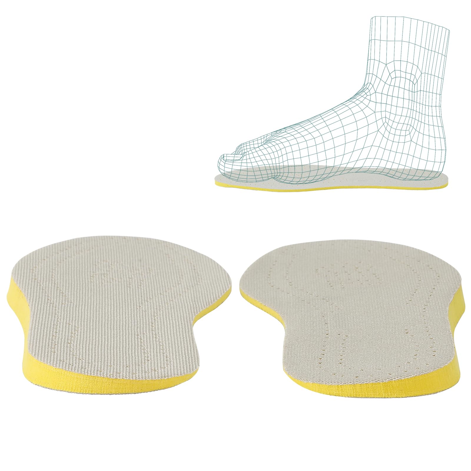 Amazon.com: Supination Insoles,Medial & Lateral Heel Wedge Shoe Inserts ...