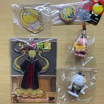 Amazon.co.jp: Assassination Classroom Killing Sensei Akkey Can Badge ...