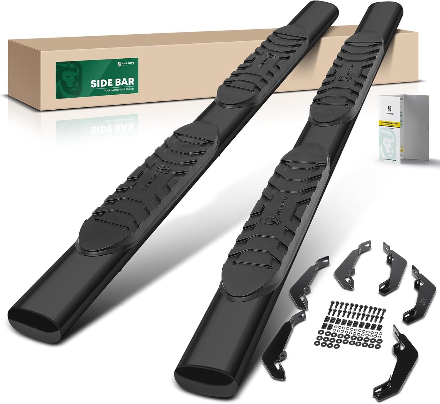 Amazon.com: YHTAUTO 5 Inch Running Boards Side Steps Fit Chevy Colorado ...