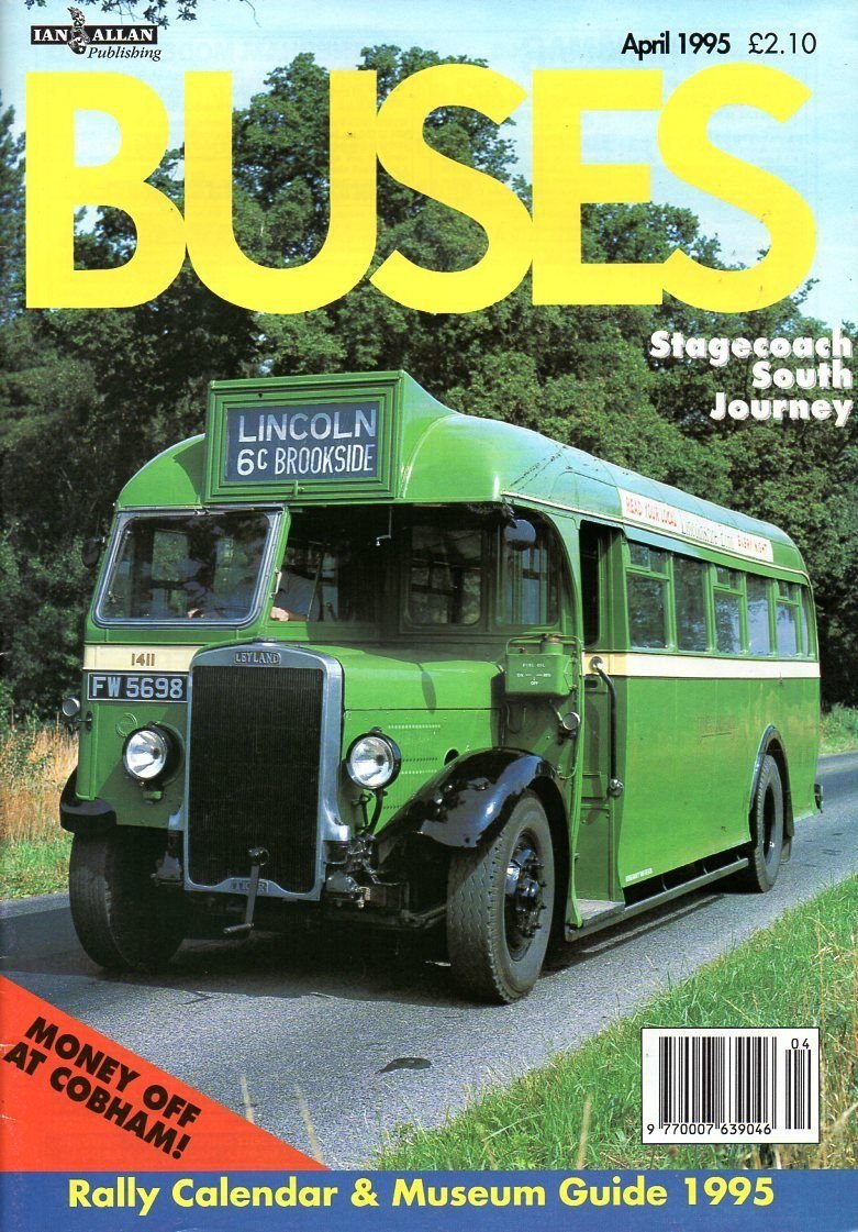 Buses Magazine No 481 April 1995 STAGECOACH SOUTH VALLEY LINES RAIL ...