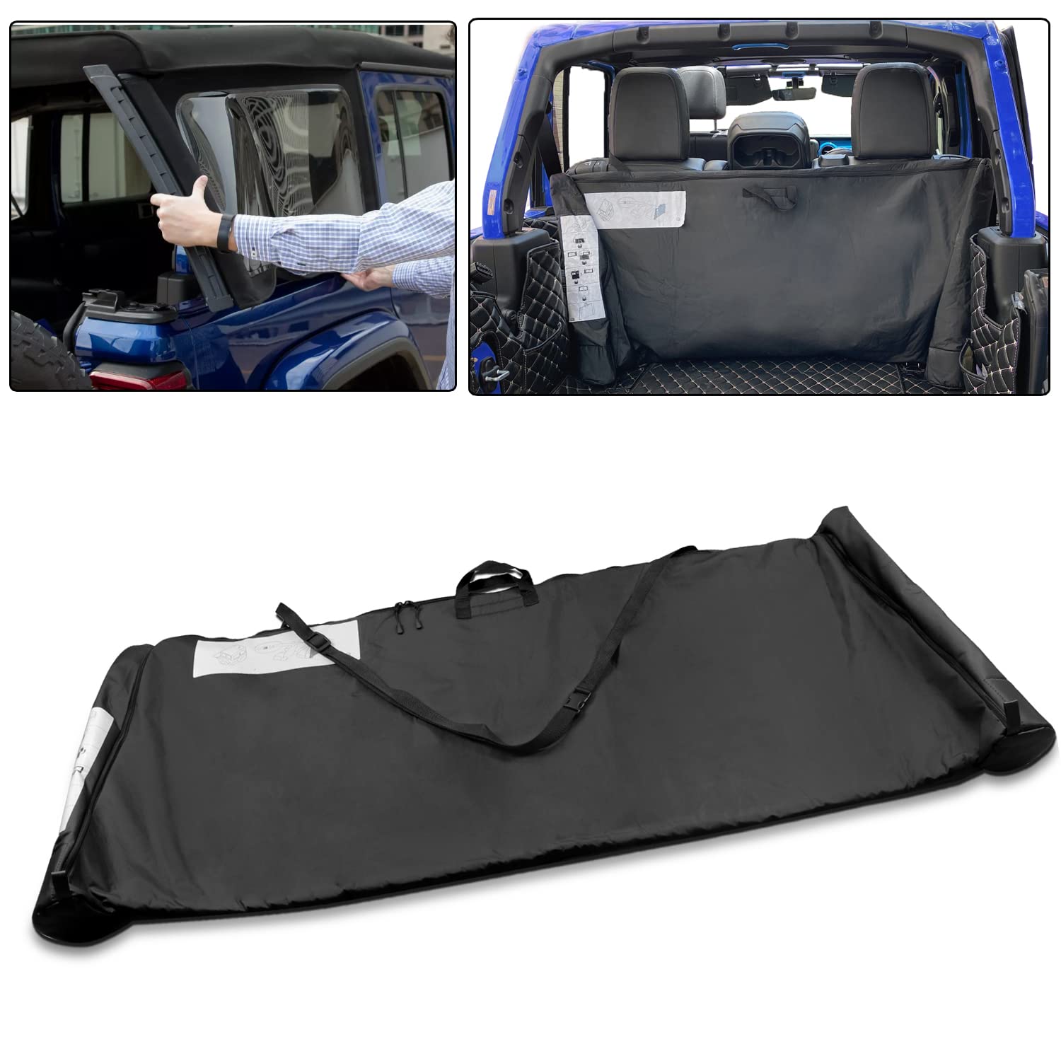 Bentolin Soft Top Window Storage Bag with Carry Handle Compatible for ...