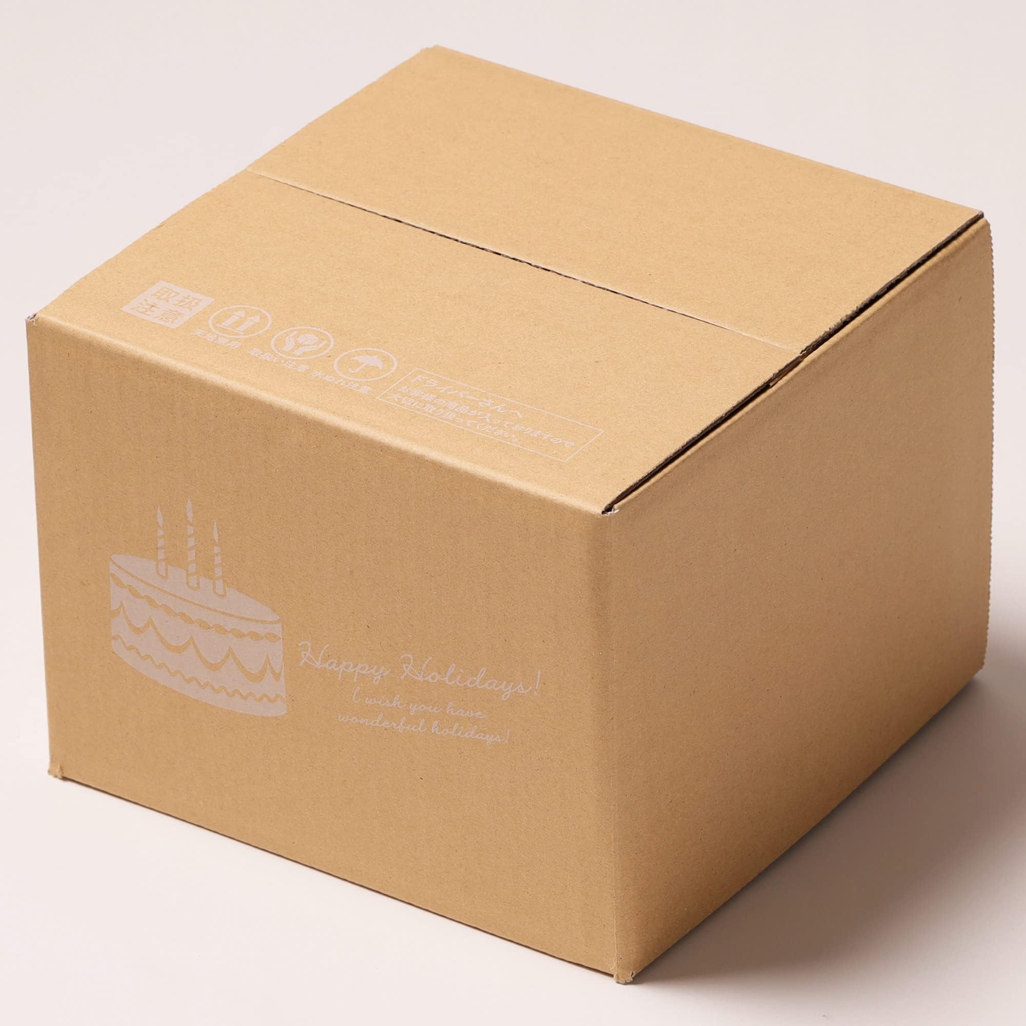 Amazon.co.jp: ハコマルシェ hacobo! 宅配用 輸送用 ダンボール 60サイズ ケーキ柄 10枚入り : 文房具・オフィス用品