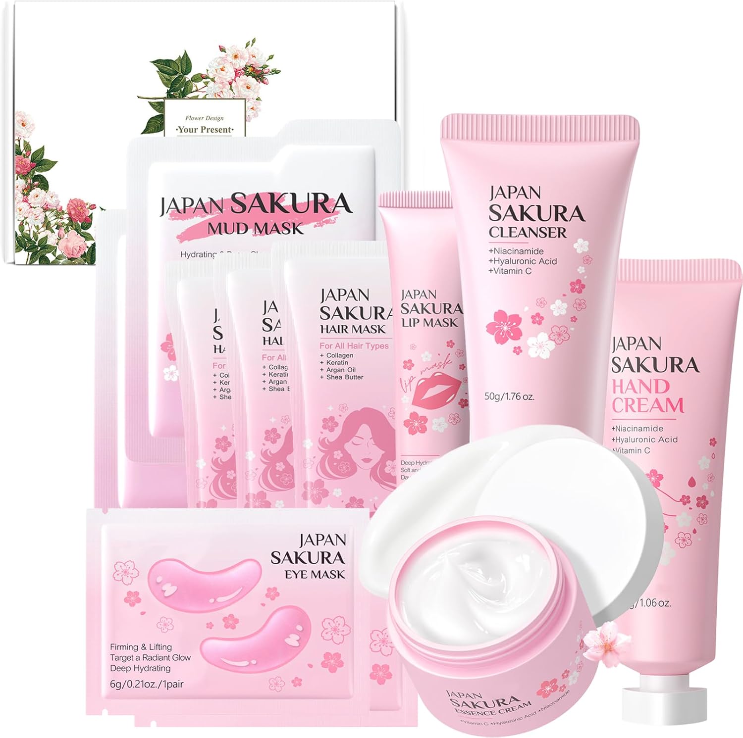 Sakura Skin Care Sets & Kits, Teenage Girls Pamper Set, Face Care Sets ...