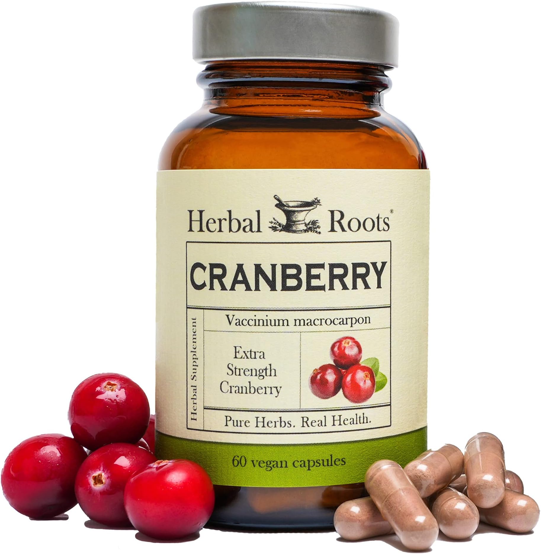 Amazon.com: Herbal Roots Extra Strength Cranberry Pills for Women & Men ...