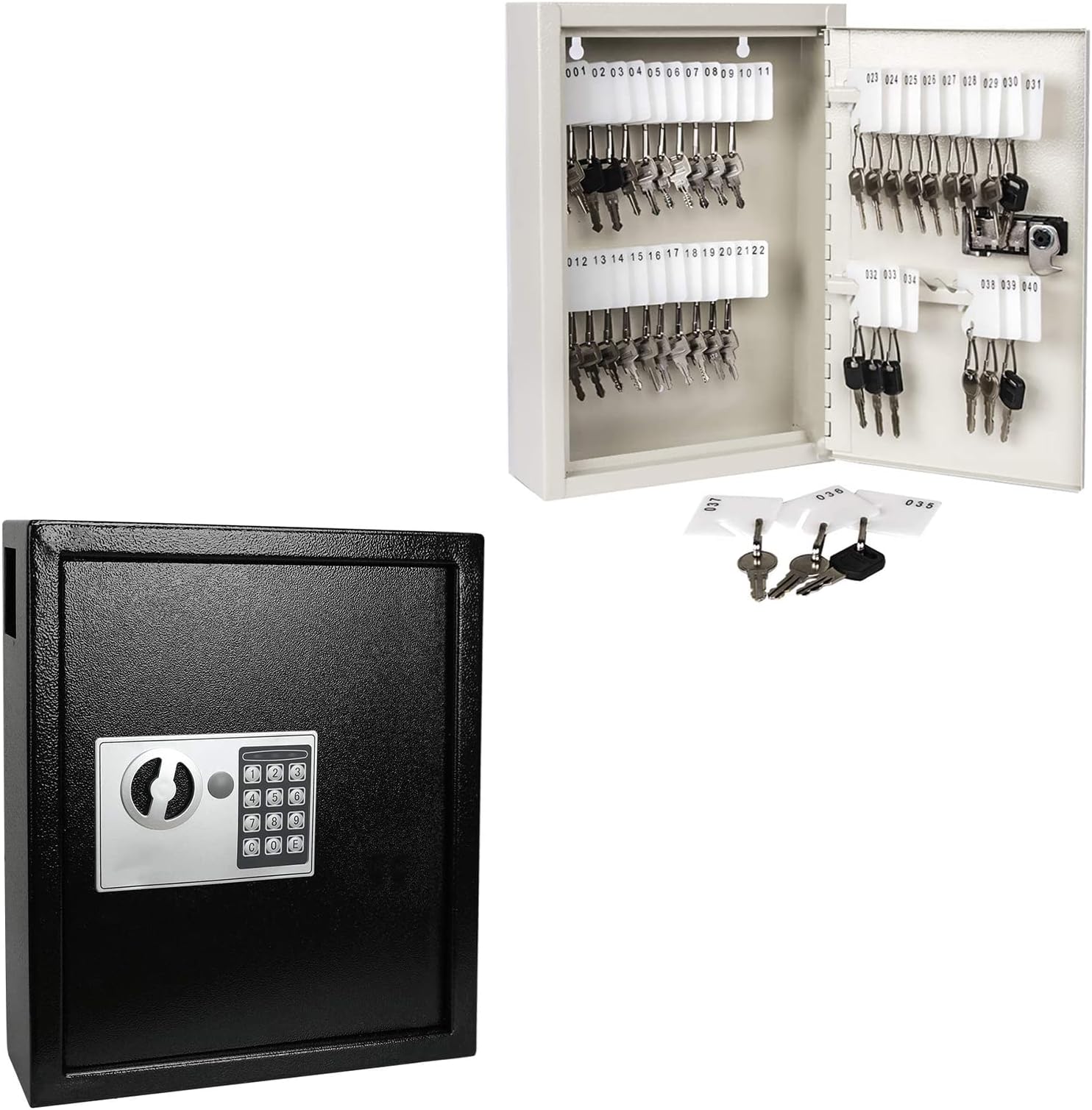 Amazon.com: KYODOLED Electronic 40 Keys Cabinet Wall Mount,Digital Key ...