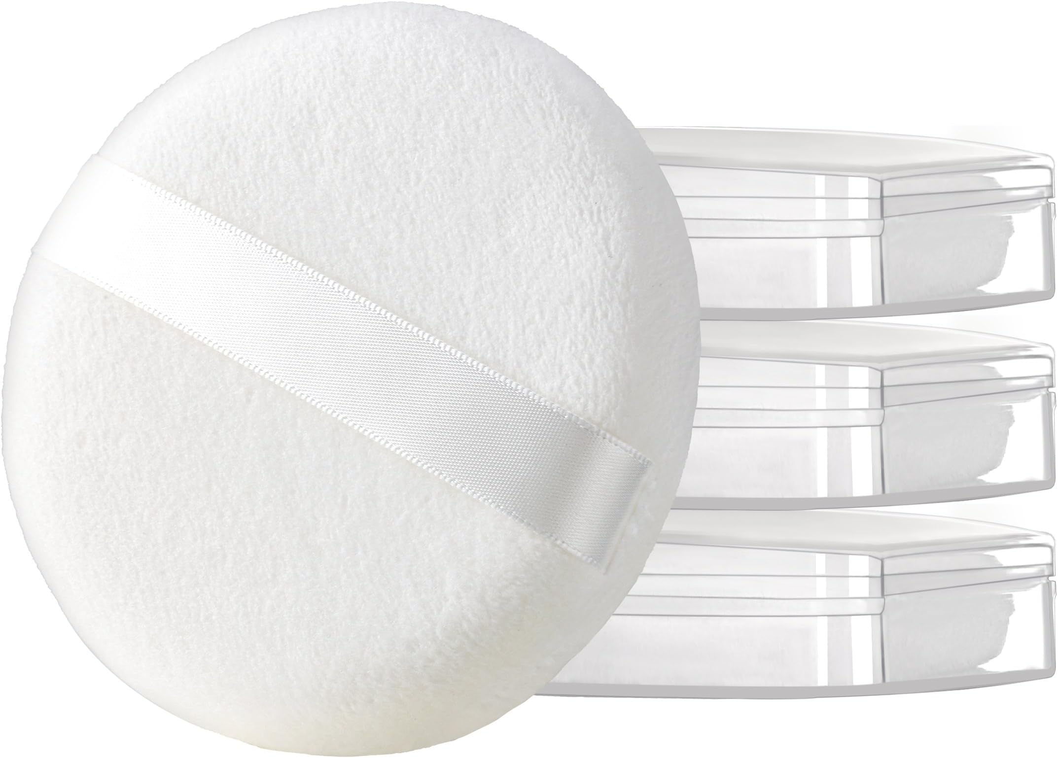 Amazon.com: Teenitor 4.13 Inch Powder Puff, Body Powder Puff Ultra Soft ...