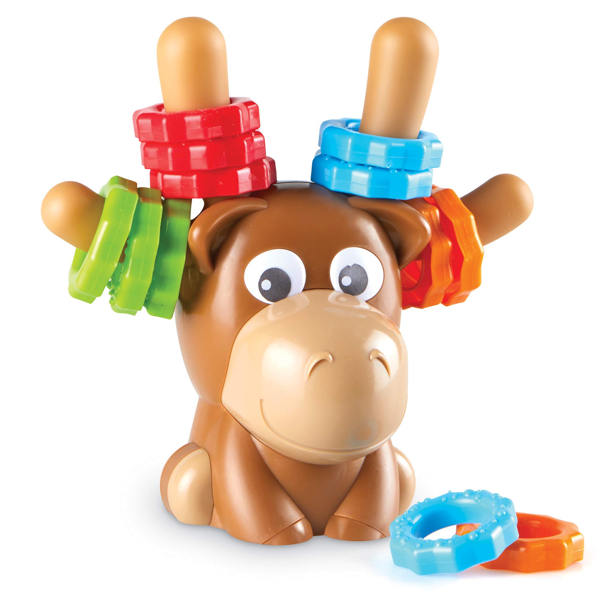 Learning Resources Max the Fine Motor Moose, Develops Color Recognition ...