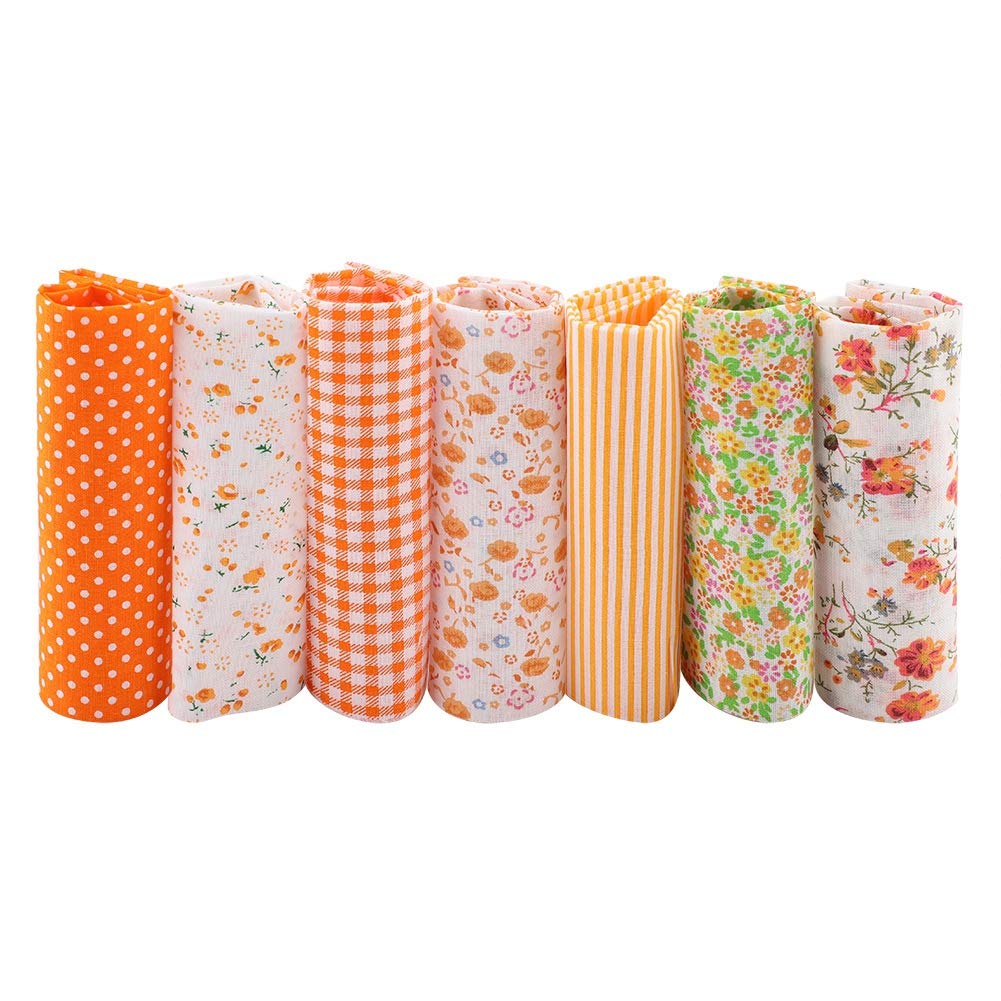 Amazon.com: Cotton Fabric Bundles, DIY Assorted Cotton Fabric Durable ...