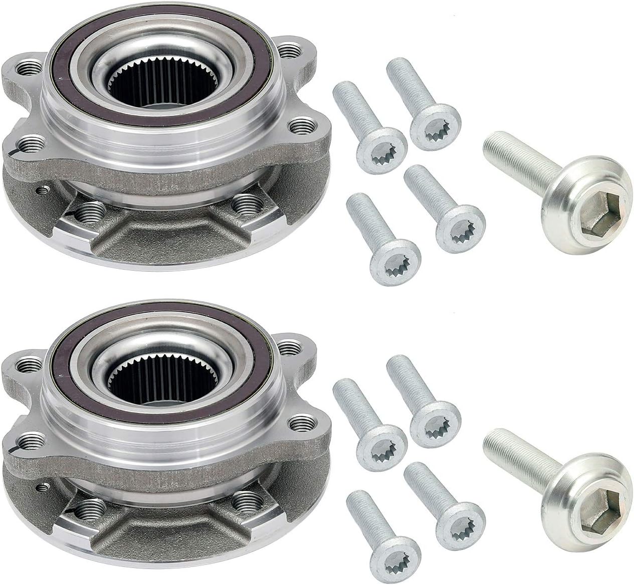 Amazon.com: FKG 513301 Front Wheel Bearing Hub Assembly for 2009-2015 ...