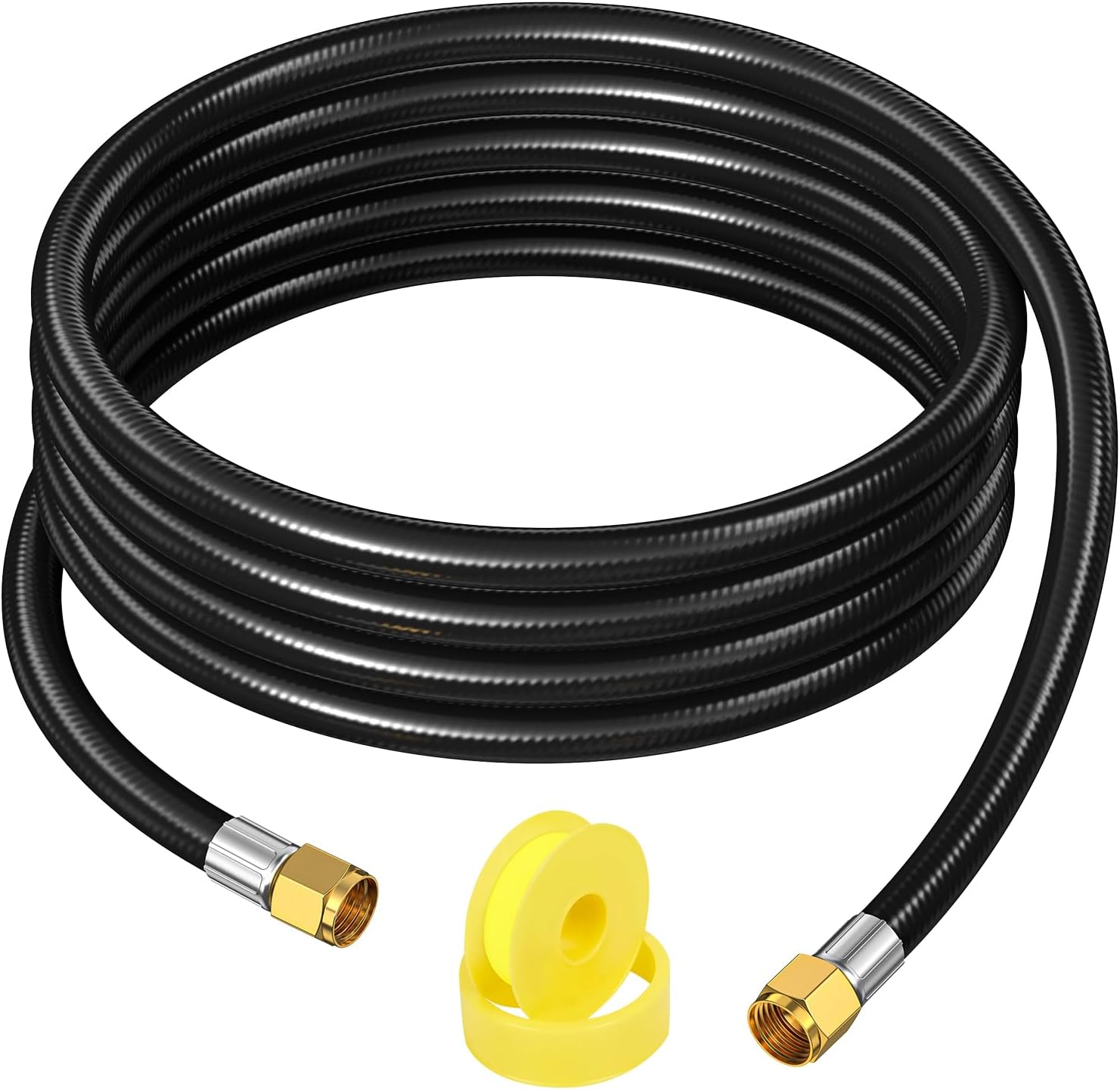 Amazon.com : 12FT Propane Hose Extension, 3/8" Flare Propane Gas ...