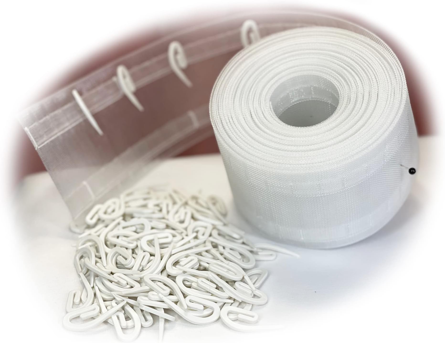 Amazon.com: Wave Fold Curtain Tape - Ripple Fold Curtain Tape - Ripple ...