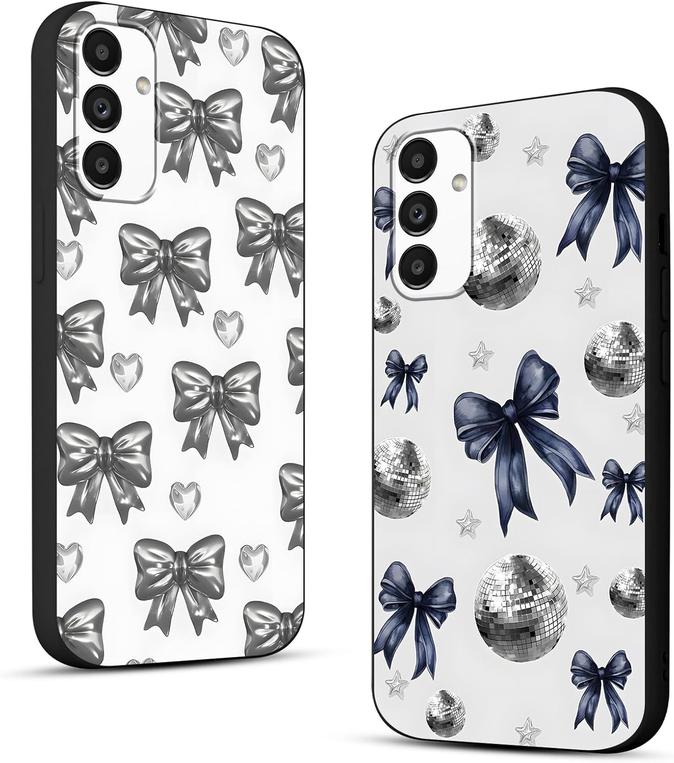 Amazon.com: 2 Pack Y2K Cute Bow Phone Case for Samsung Galaxy Note20 5G ...