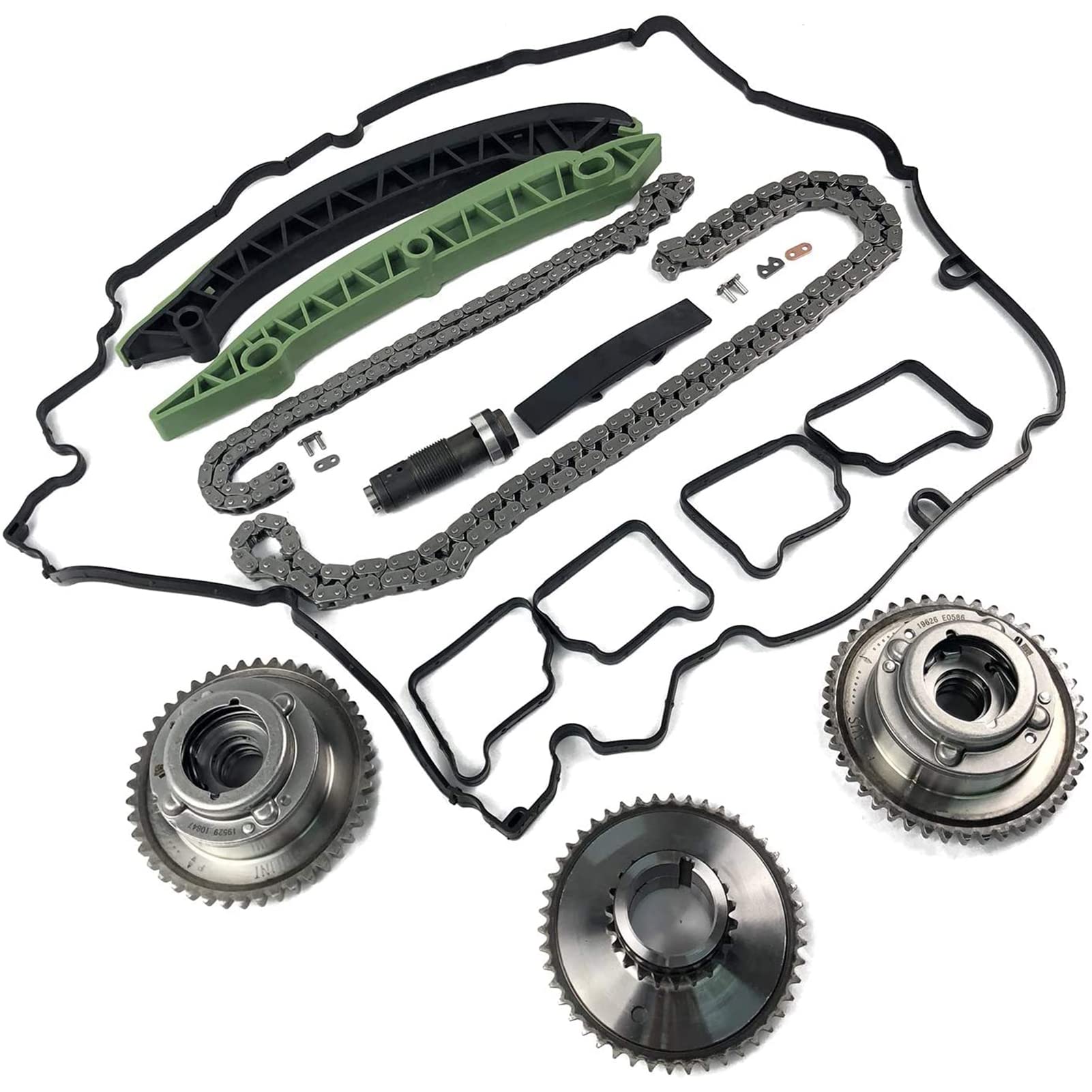 Amazon.com: Niyako Timing Chain Kit & Camshaft Adjuster & Camshaft ...