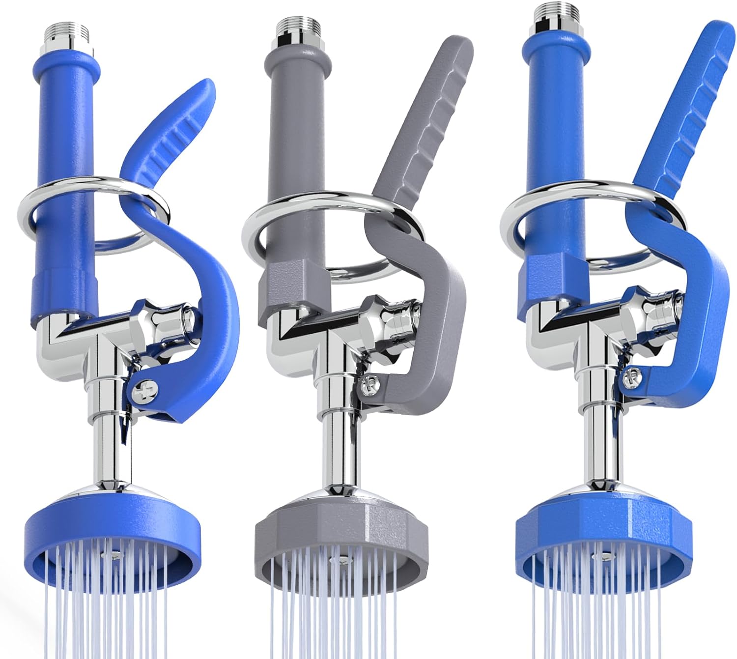 FYNOV Commercial Sink Sprayer, Pre Rinse Sprayer Head, 1.42 GPM High ...