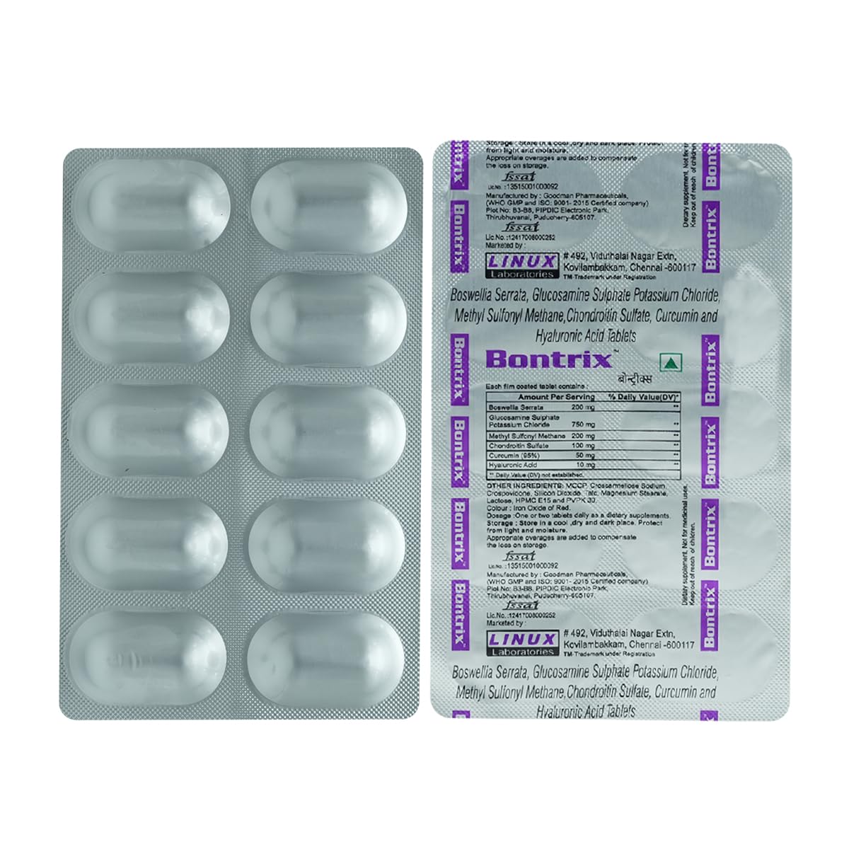 Bontrix - Strip of 10 Tablets : Amazon.in: Health & Personal Care