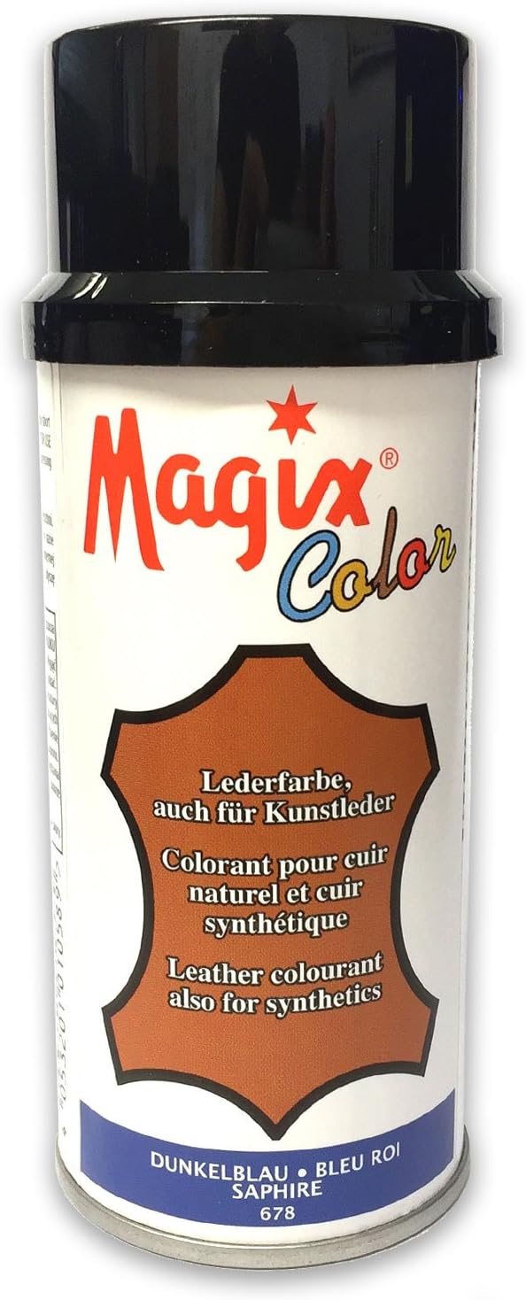 MAGIX 180ml Leather Vinyl DYE Paint Spray Shoes Boots Car Seats Sofas ...
