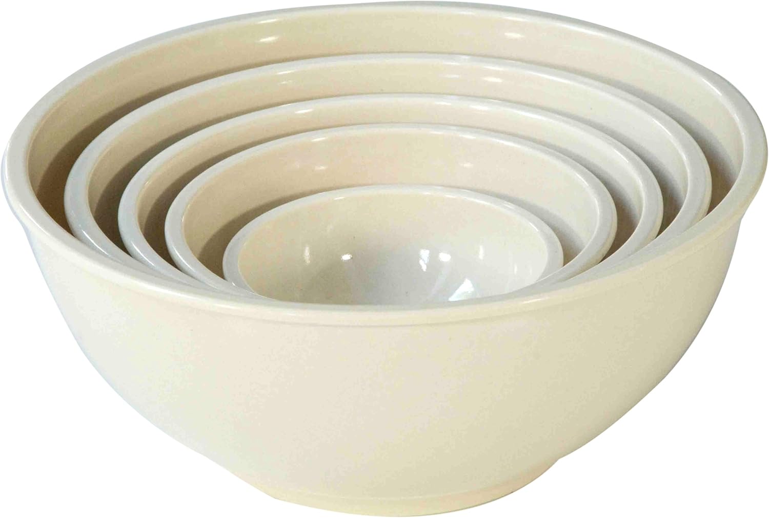 Amazon.com: Eco Bamboo 5 Piece Stacking Bowl Set : Home & Kitchen