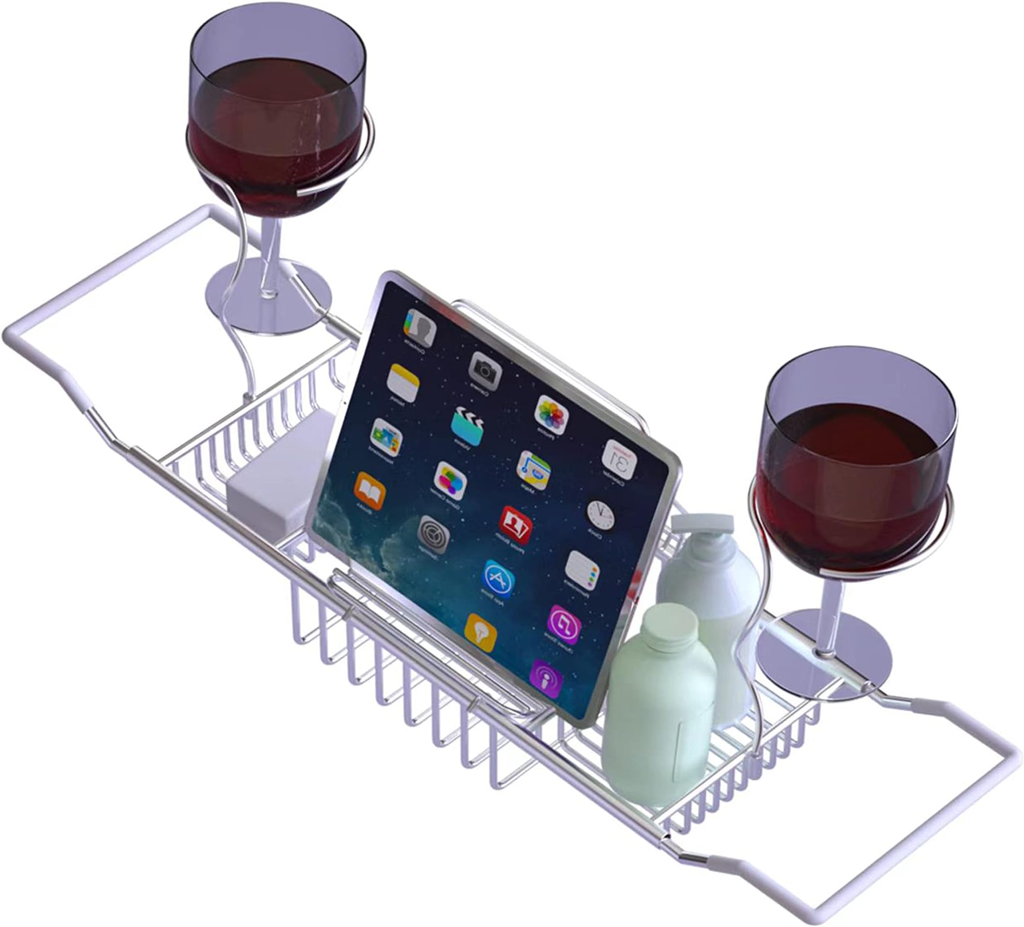 Amazon.com: TAILI Bathtub Tray Table for Luxury Bath, Expandable Extra ...