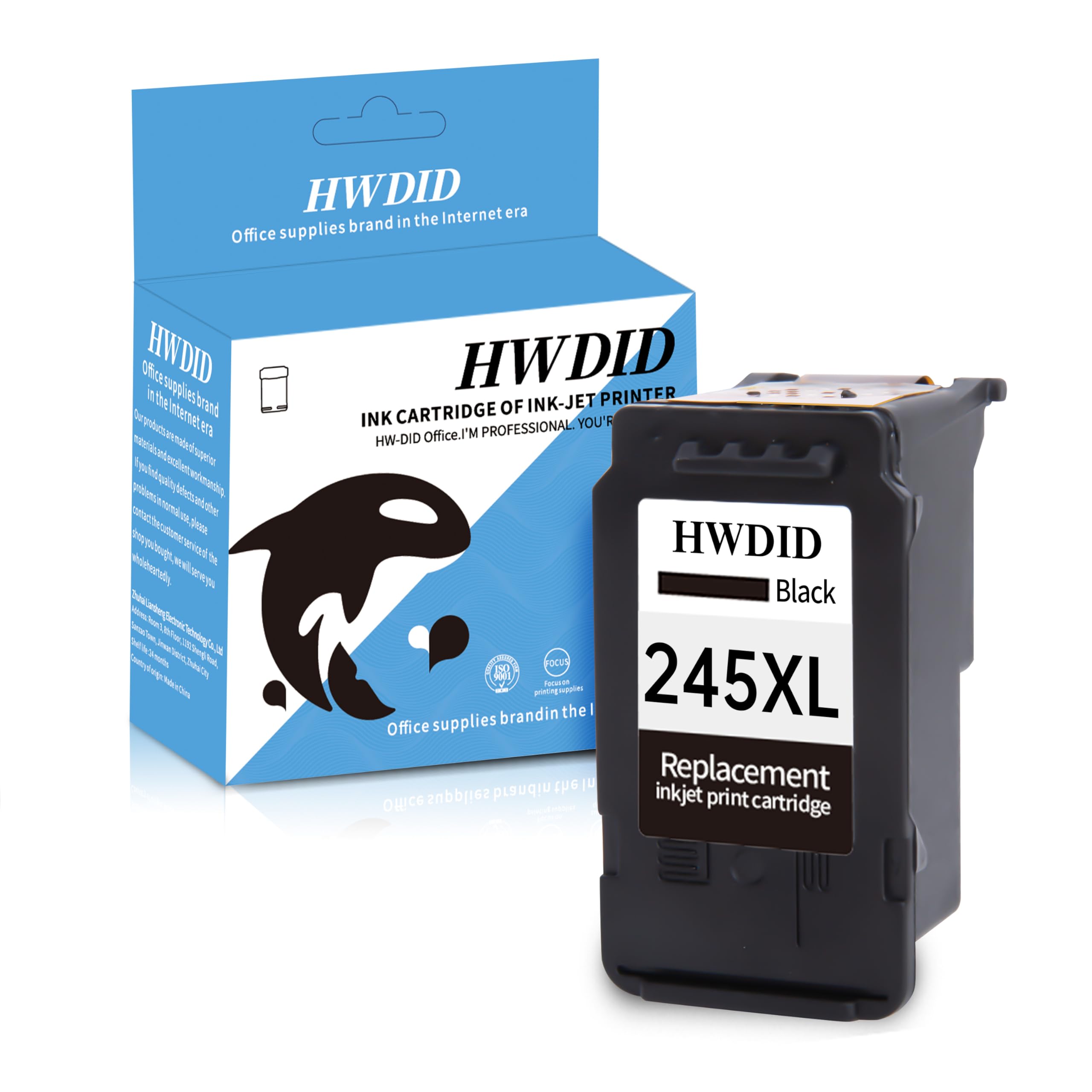 Ink Cartridge Canon PG-245XL ONLYU 2-Pack Compatible PG-245XL Ink ...