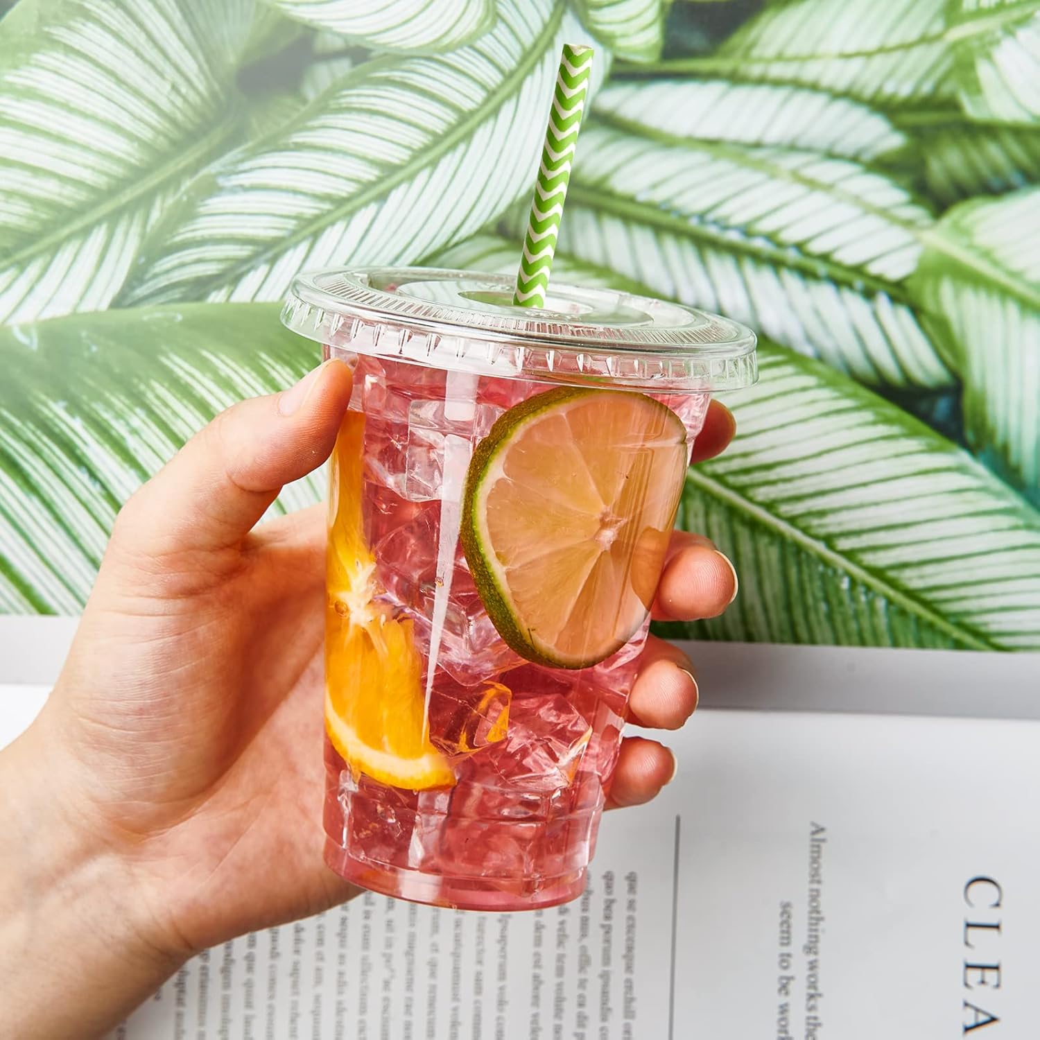 Lilymicky 200 Set Cawan Plastik Jelas 10 oz Dengan Malaysia | Ubuy