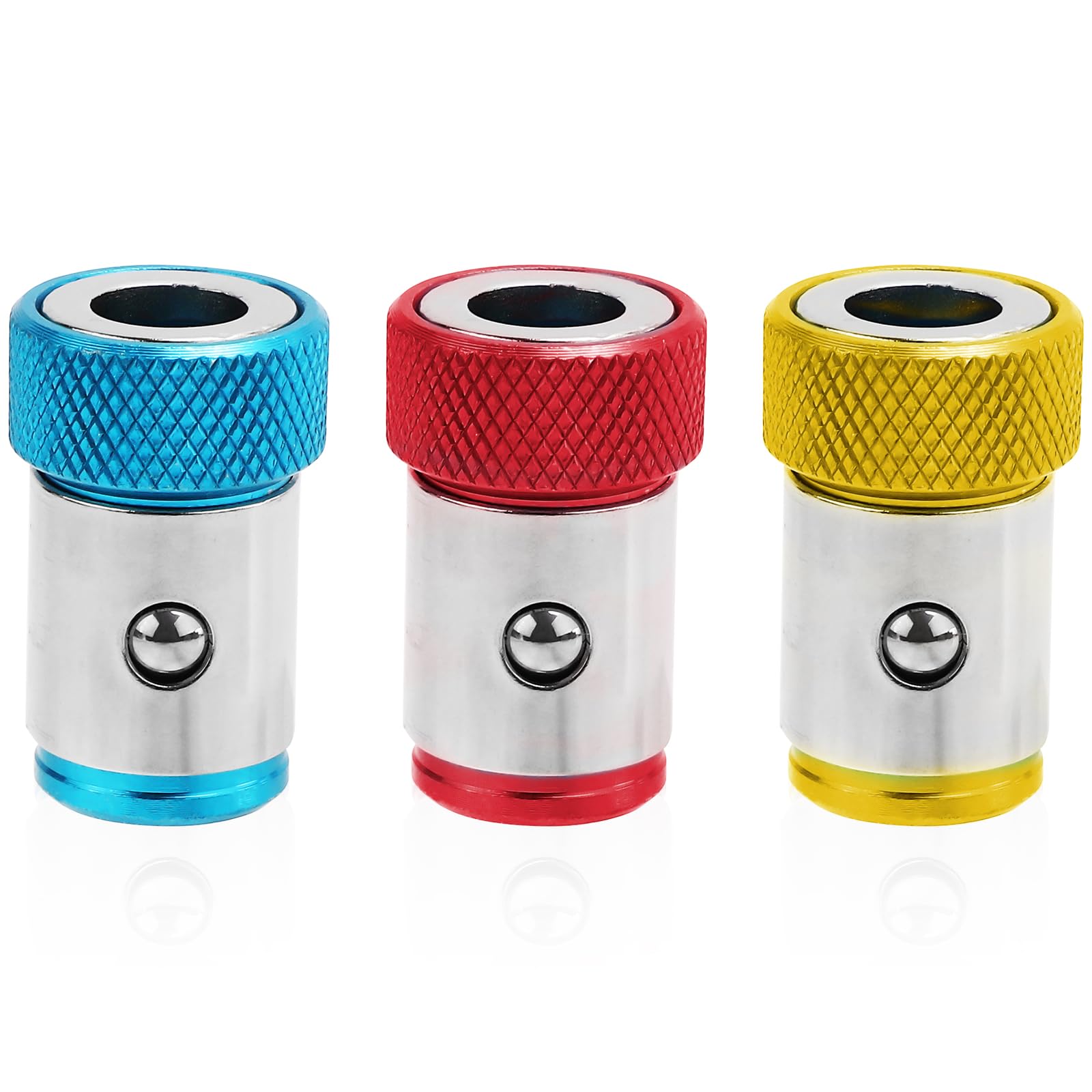 3pcs Screwdriver Head Magnetic Ring, Metal Magnet Screw Ring Removable ...