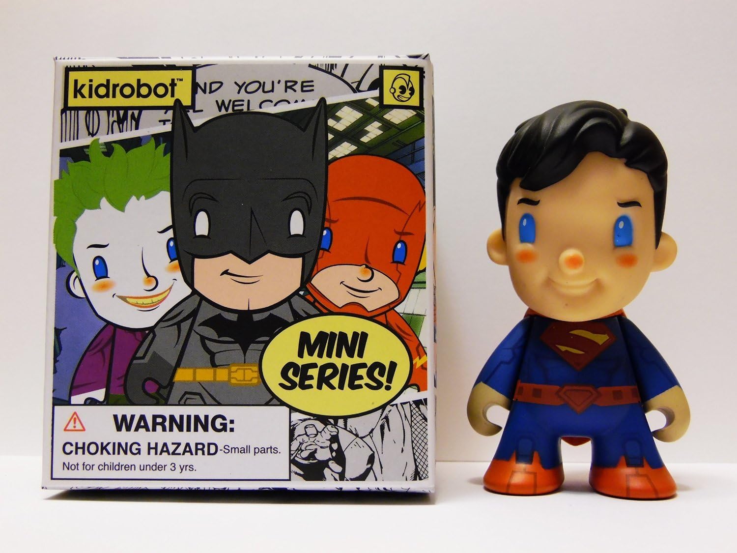 Kidrobot x DC Comics (DC Universe) 3 Mini Vinyl Figure Blind Box Series ...