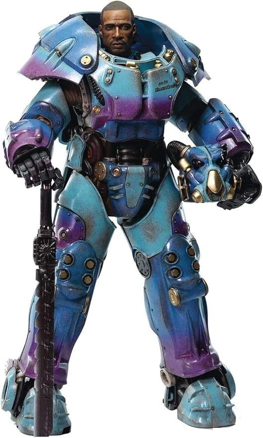 Amazon.com: threezero Fallout: X-01 Power Armor Quantum Variant 1: 6 ...