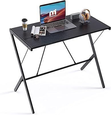 Amazon.com: GreenForest Small Folding Desk No Assembly Required, Fully ...