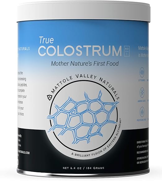 Amazon.com: Bovine Colostrum - 6.5 oz - Grass-Fed - Mother Nature’s ...