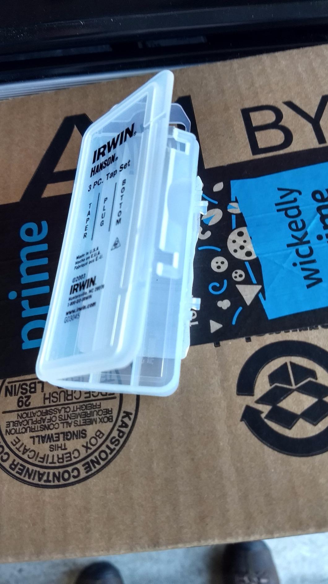 IRWIN Tap Set for Machine Screws, High Carbon Steel, 8-32 NC, 3-Piece ...