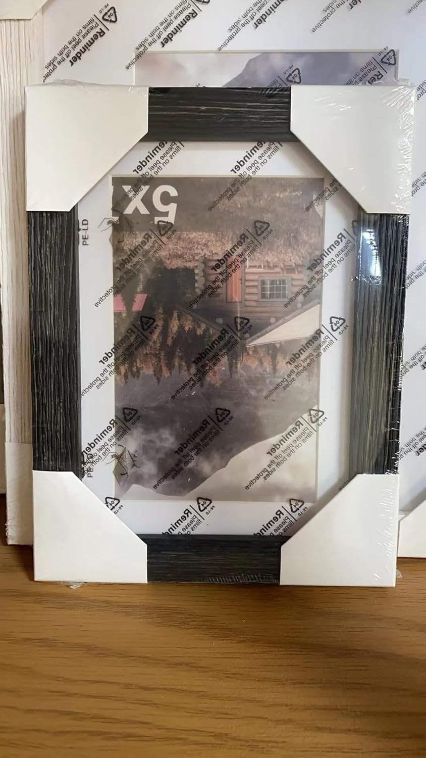 Amazon.com - 12x12 Picture Frame Set,Solid Wood,Not Glass,Display ...