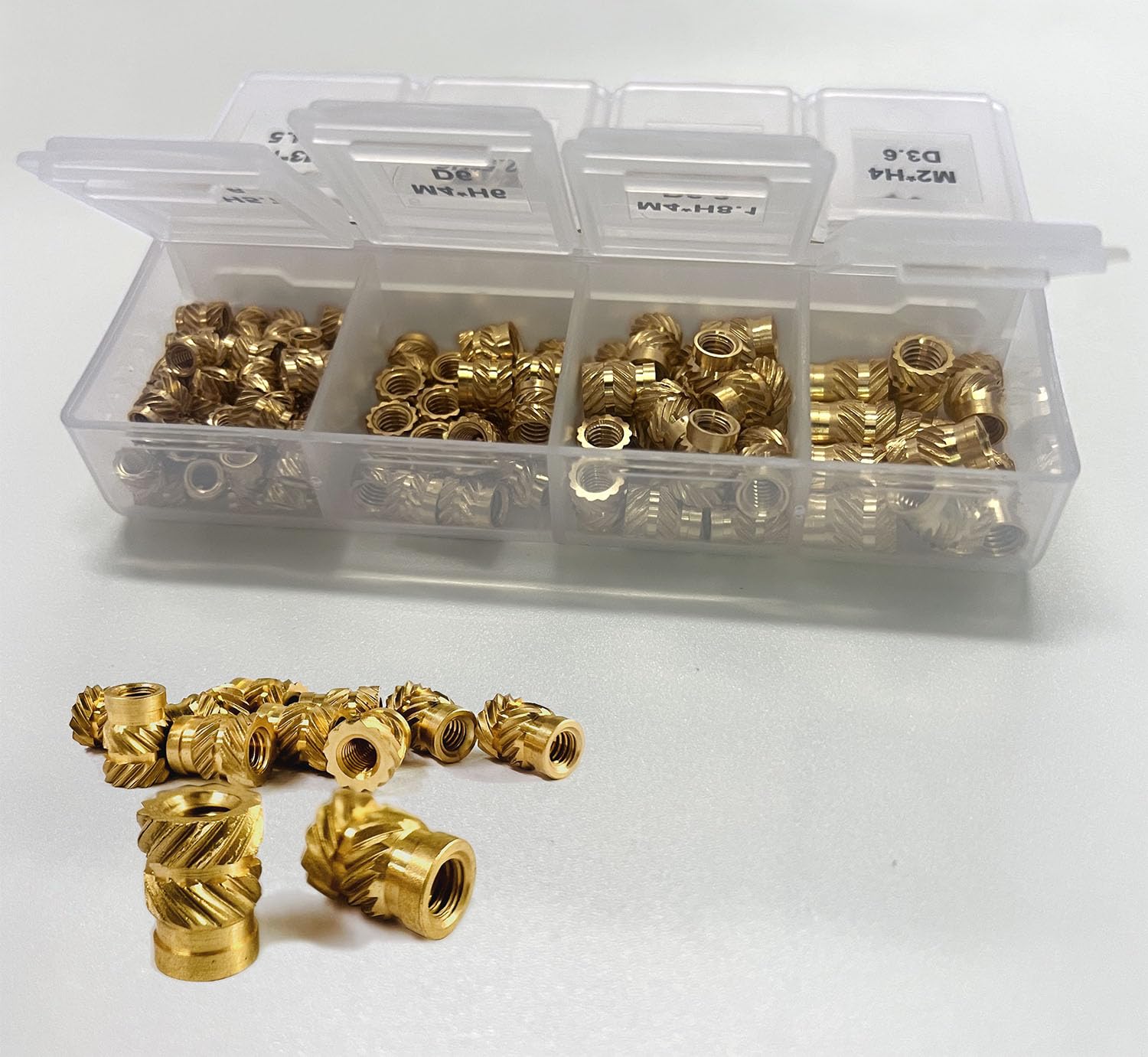 Snapklik.com : M2 M2.5 M3 M4 M5 Heat Set Inserts For 3D Printing ...