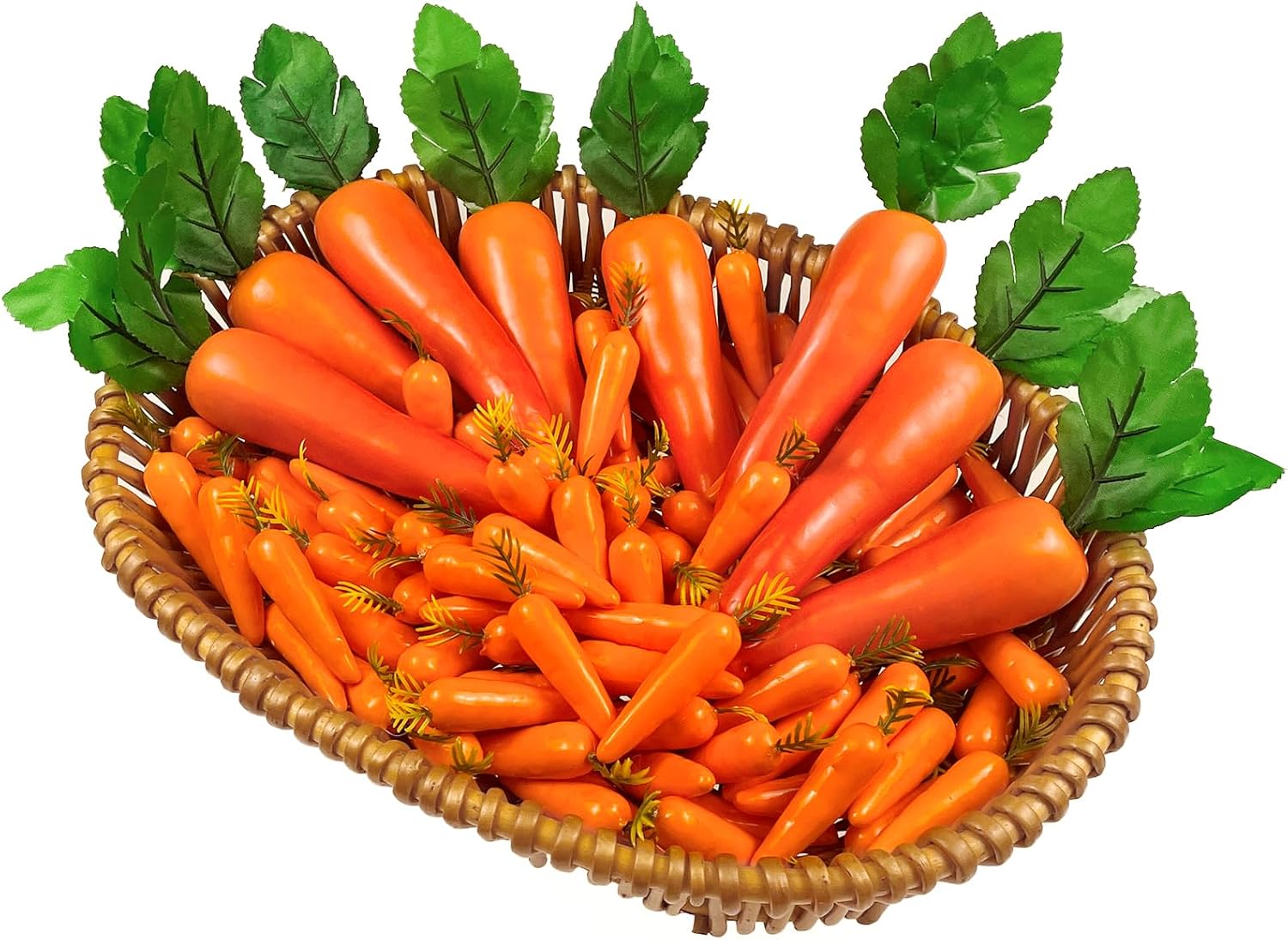 Amazon.com: Lorigun Fake Carrots, 58 Pcs Artificial Carrots for ...