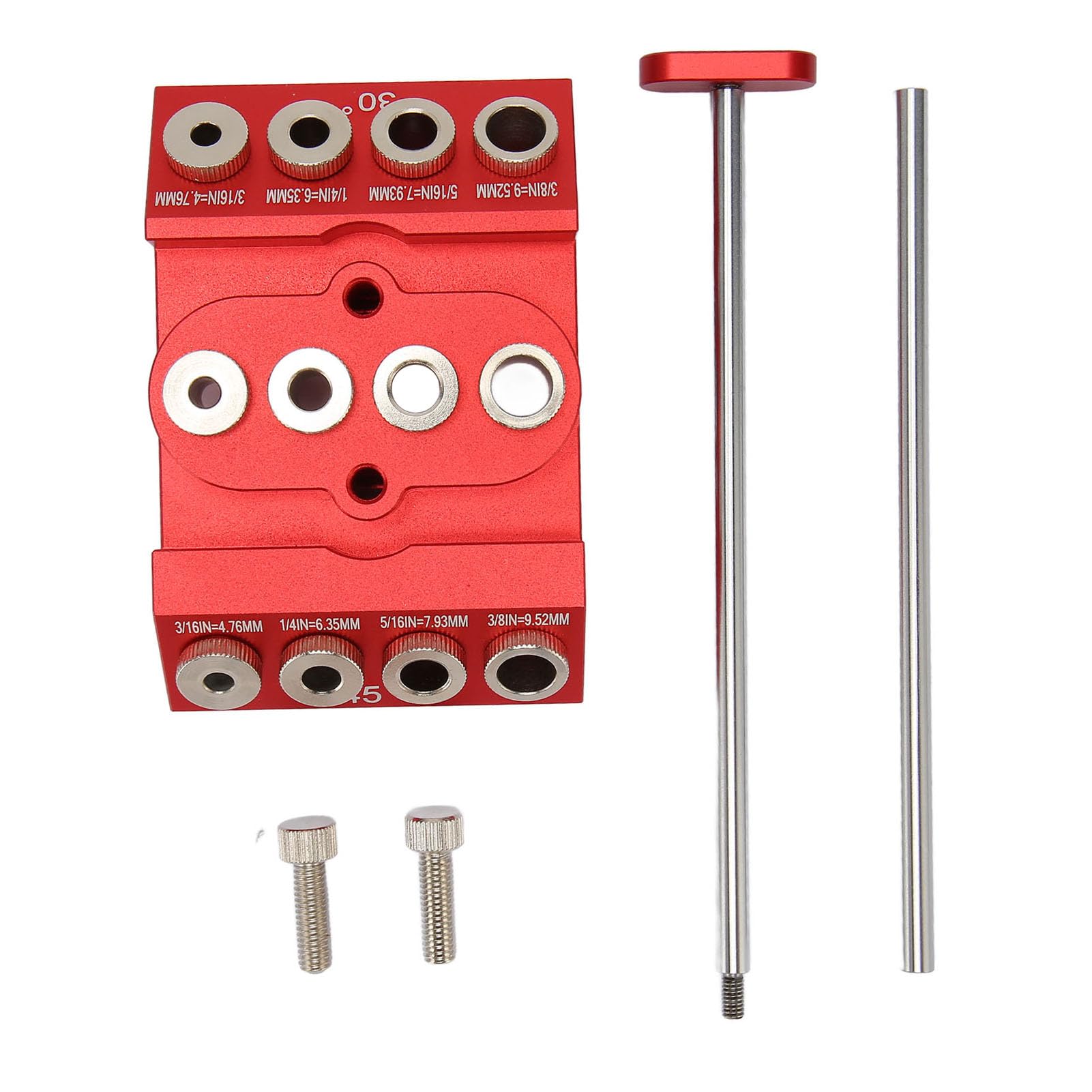 30 45 90 Degree Angled Drill Angle Drill Hole Jig Extended Positioning ...