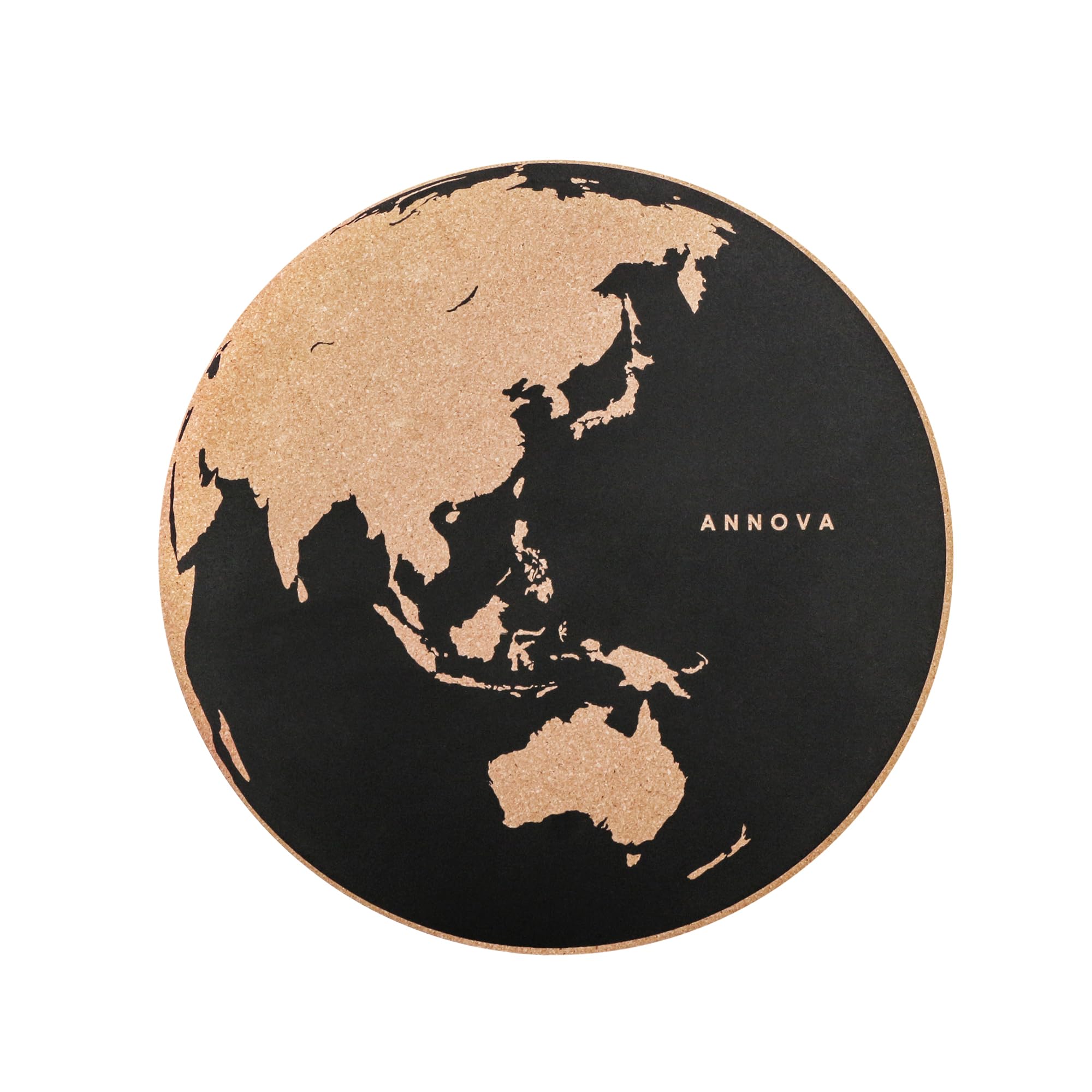 Amazon.com : ANNOVA World Map Notice Board 3pcs Pack 12-Inch Cork Memo ...